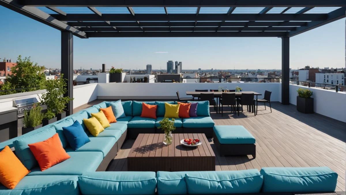 Maximisez votre espace : Idées pour aménager un toit-terrasse